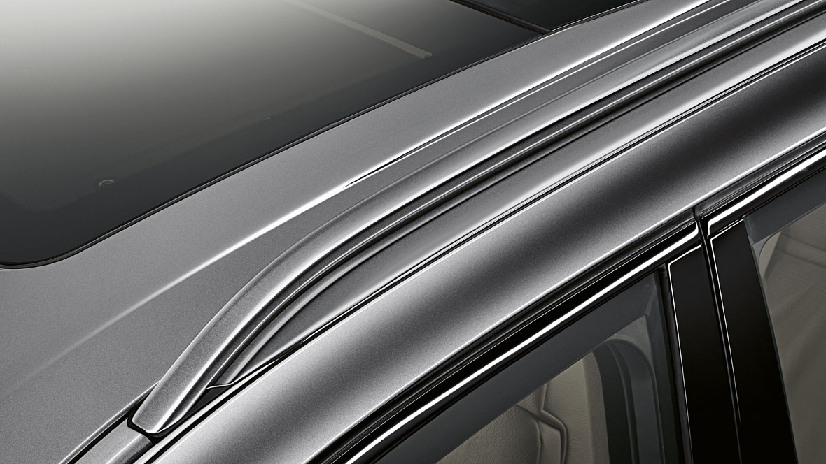 BMW Individual roof rails in Satin-Finish aluminium