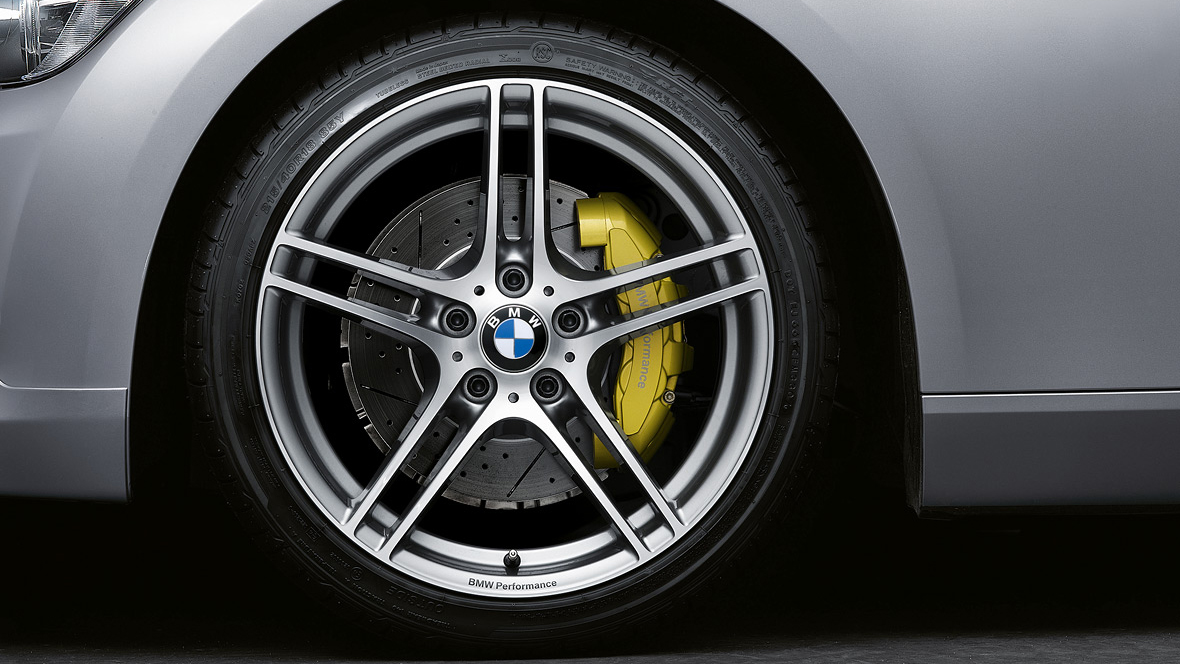 19'' BMW Performance light alloy wheel Double Spoke style 313 Bicolour ...