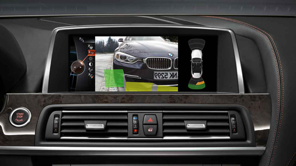 BMW rear-view camera