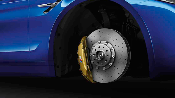M carbon ceramic brake